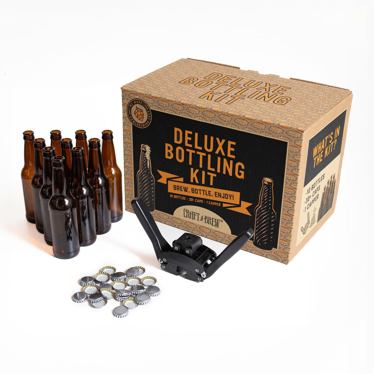 Deluxe Beer Bottling Kit | Craft a Brew