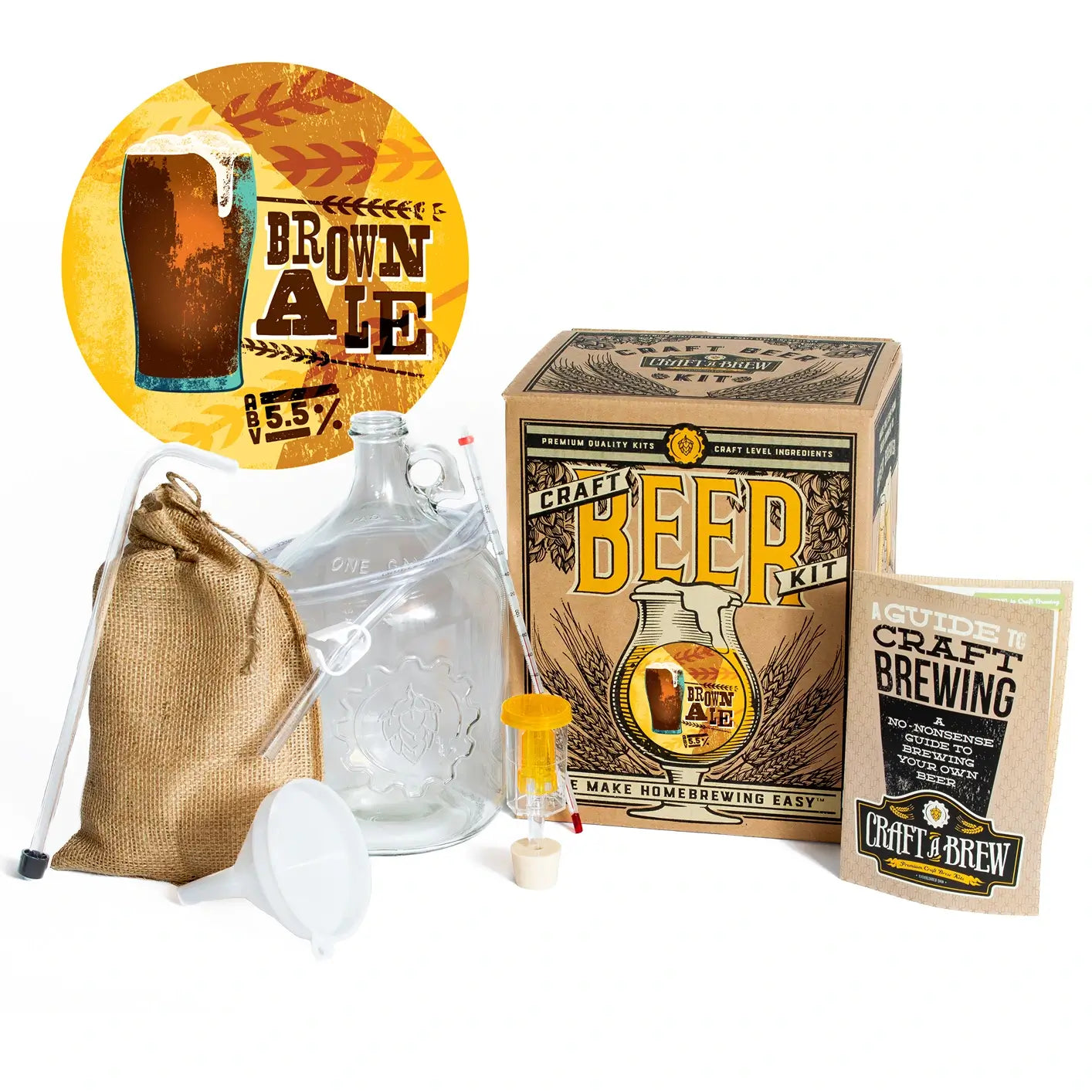 Brown Ale Beer Making Kit | Craft a Brew