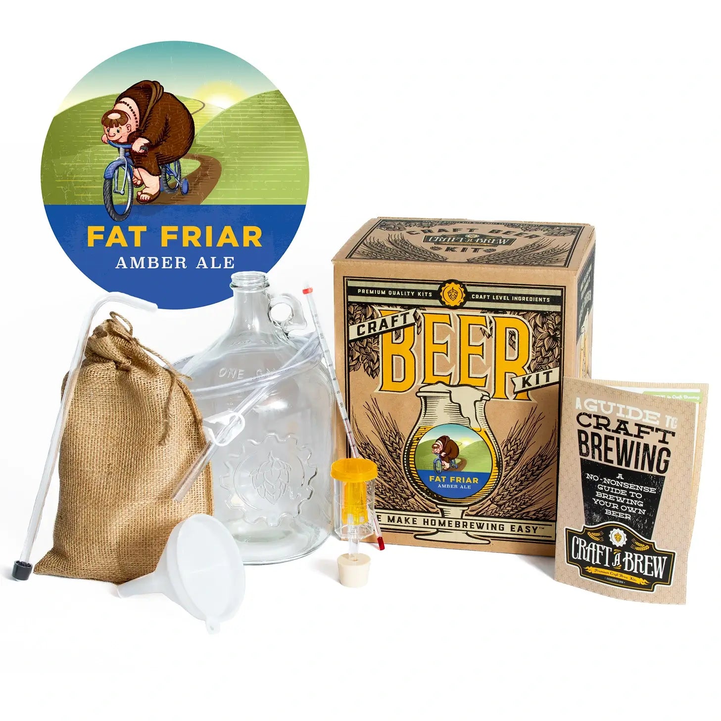 Fat Friar Amber Ale Beer Making Kit | Balanced Ale