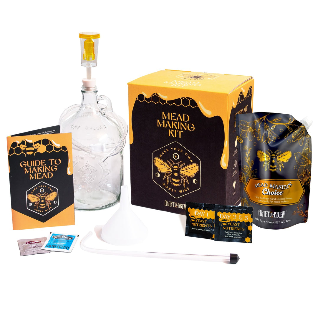 Mead Making Kit - Craft Homemade Honey Wine | Craft a Brew