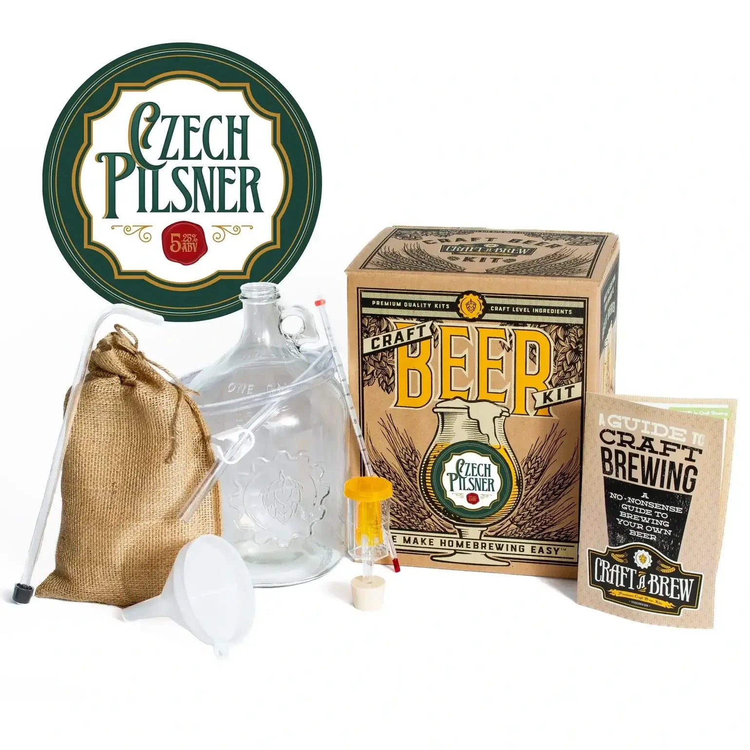 Czech Pilsner Beer Making Kit | Classic Bohemian Lager
