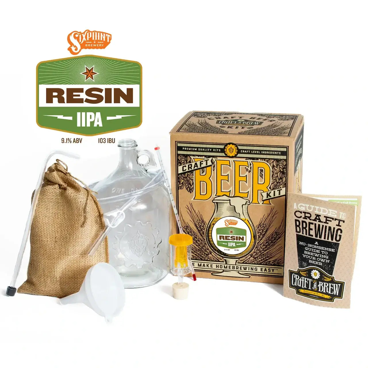 Sixpoint Resin IIPA Beer Making Kit | Craft a Brew