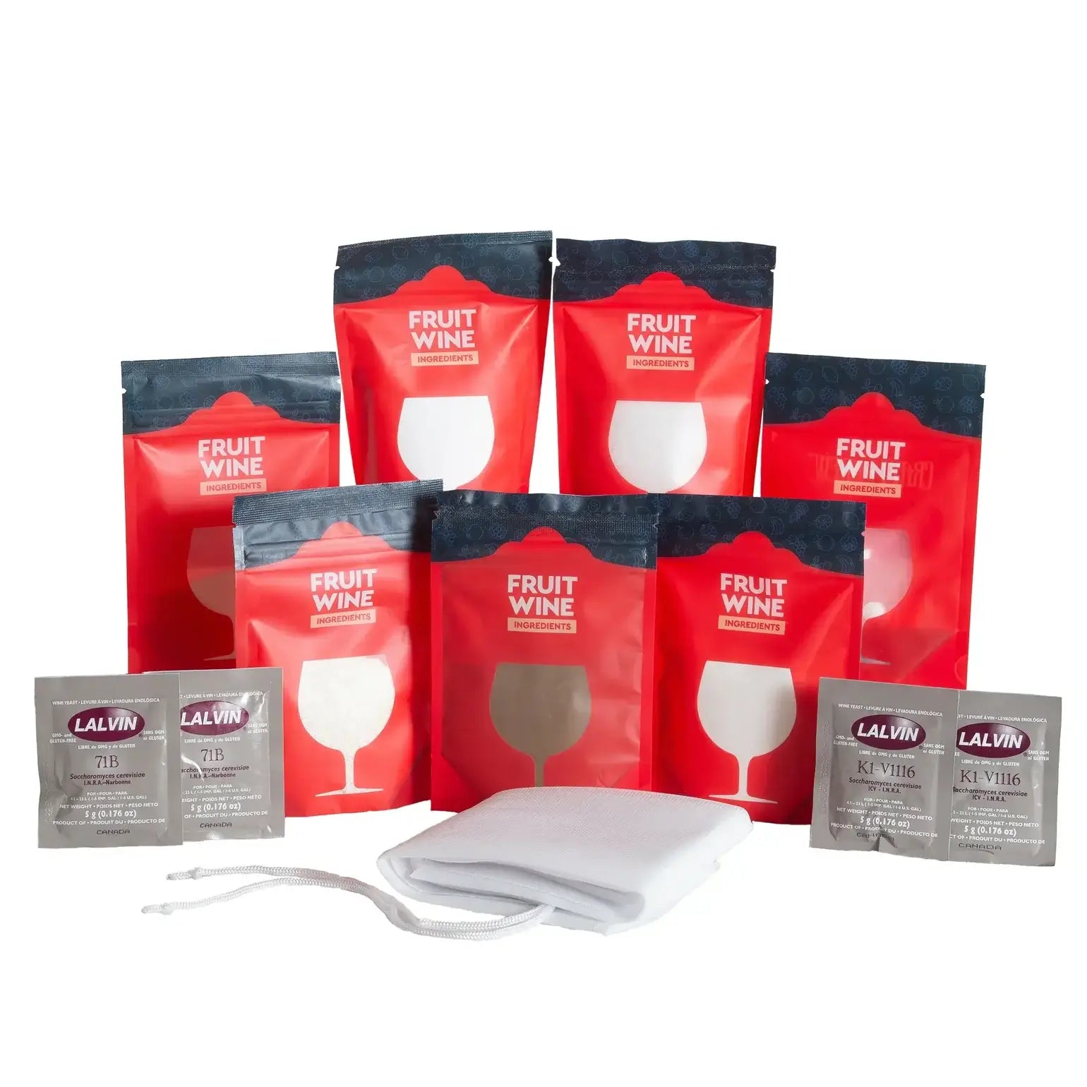 Fruit Wine Recipe Kit | Multi-Batch Wine Refill