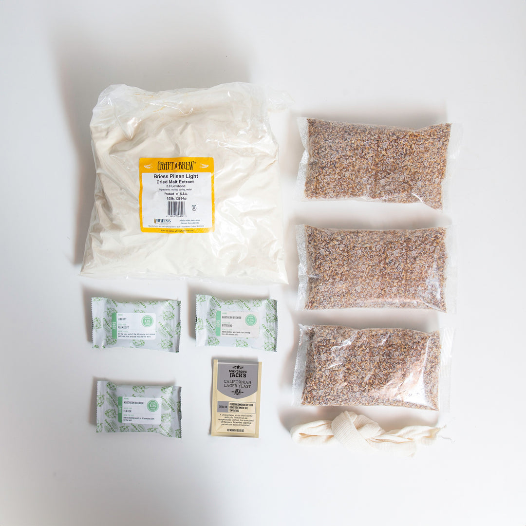 Steam Beer 5 Gallon Beer Recipe Kit | Craft a Brew