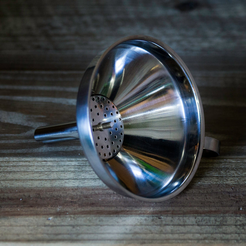 5" Stainless Steel Funnel With Filter | Craft a Brew