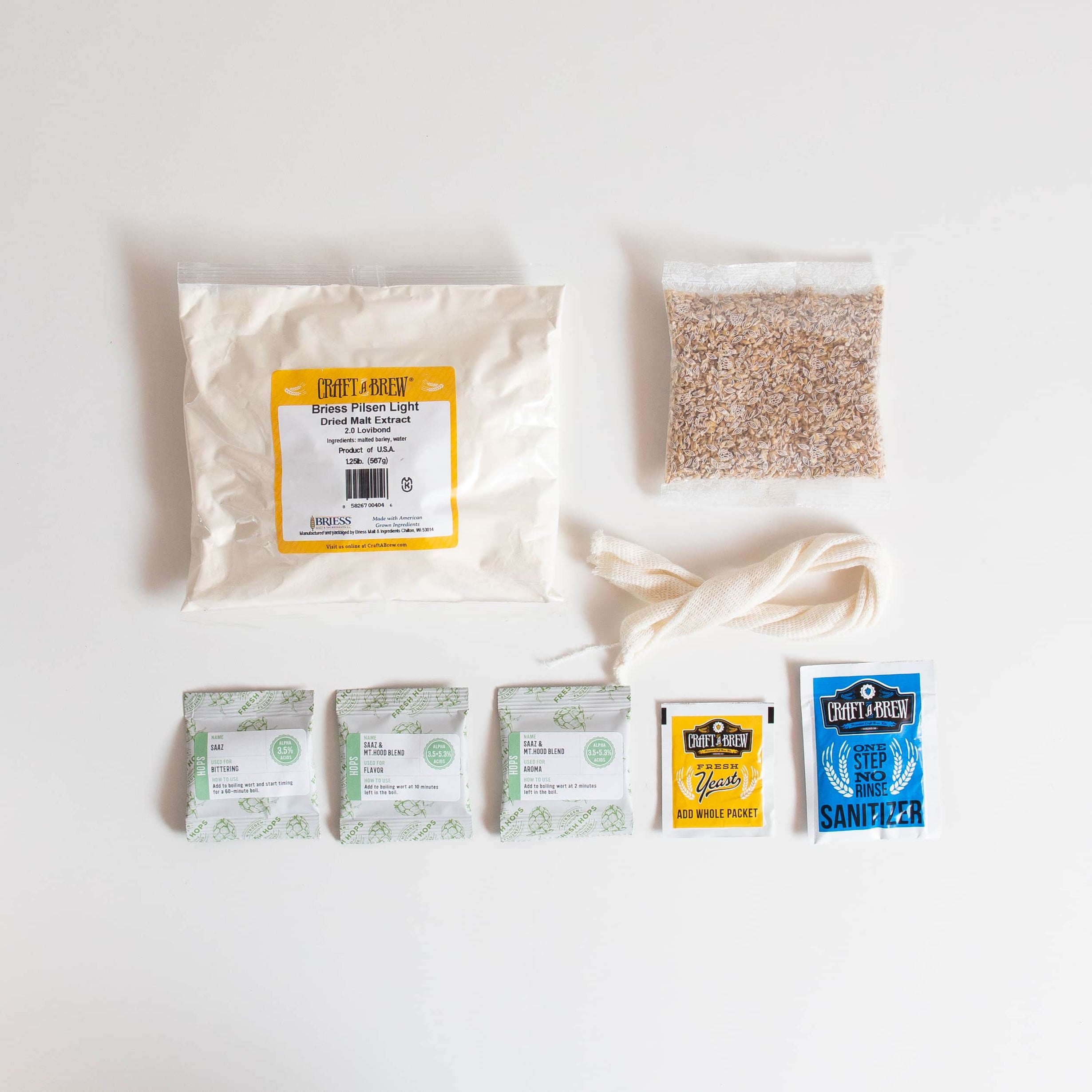Light Craft Lager Beer Recipe Kit | Craft A Brew