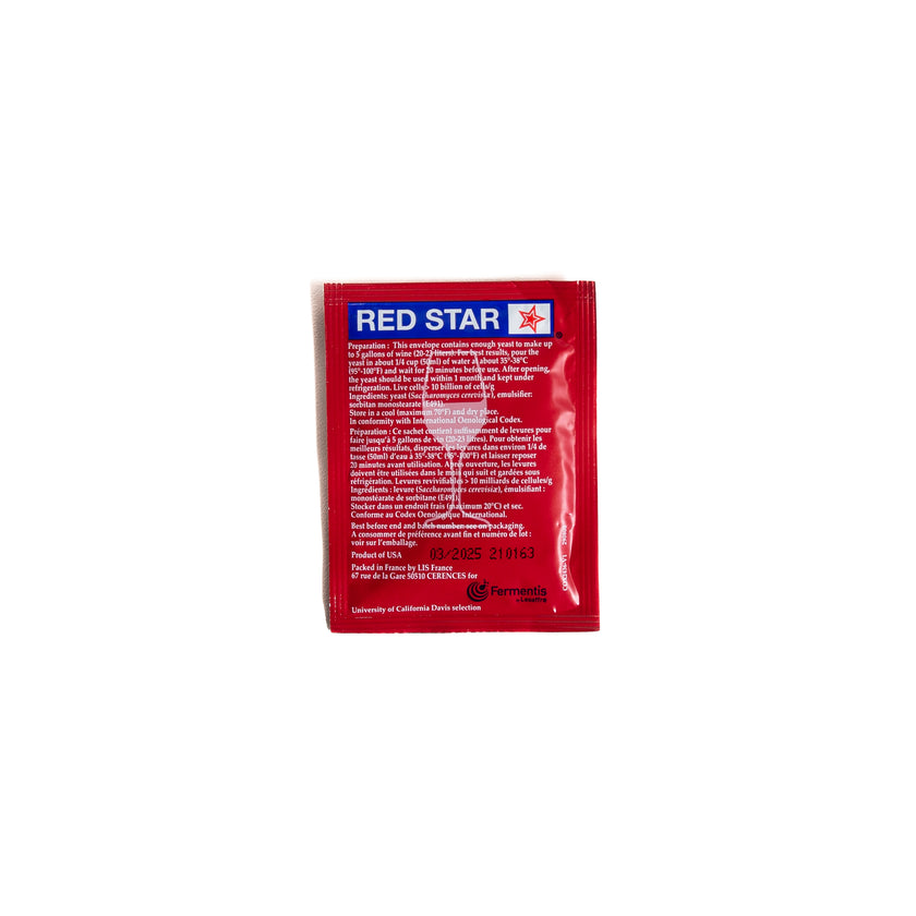 Red Star Premier Classique Wine Yeast | Craft a Brew