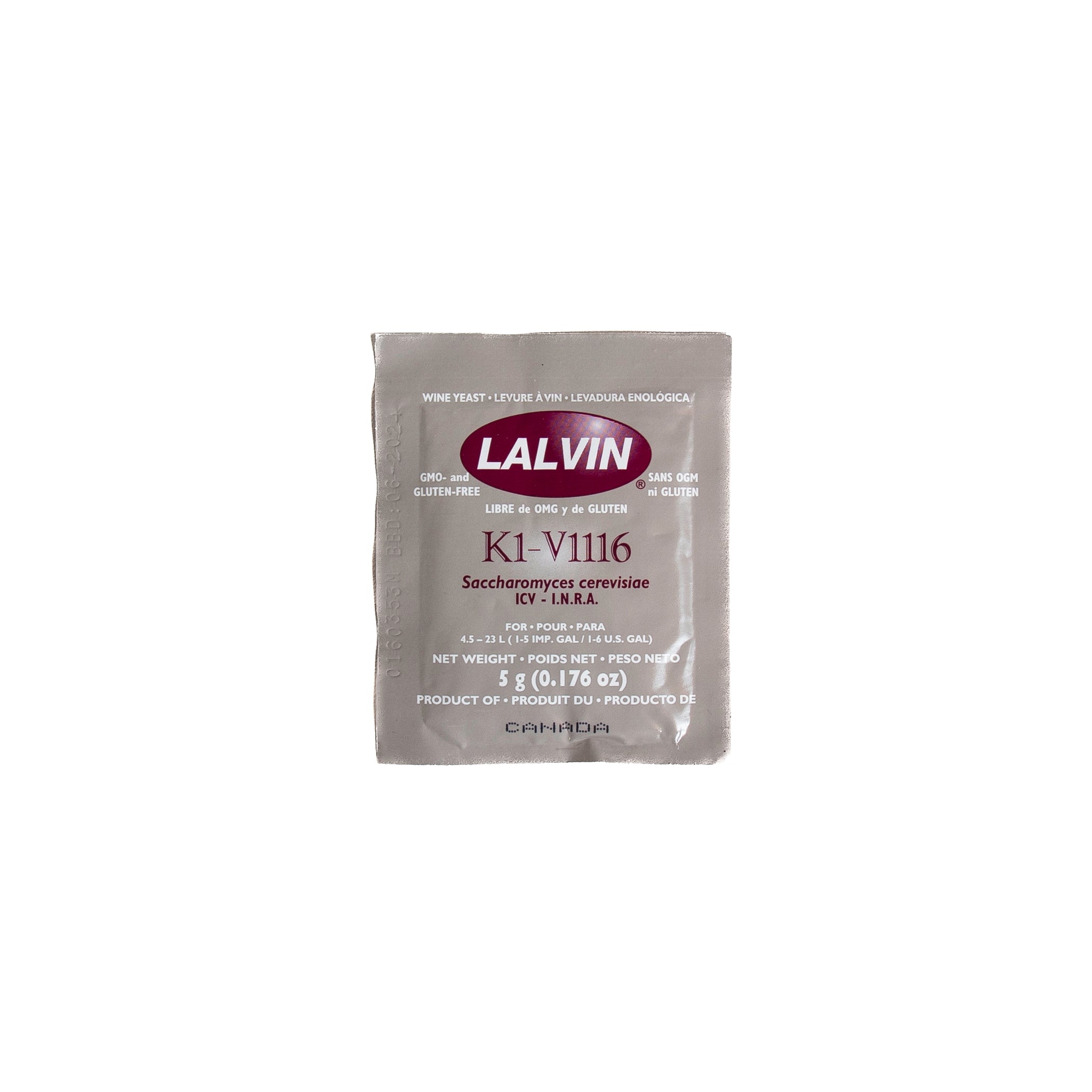 Lalvin K1-V1116 Wine Yeast | Craft a Brew