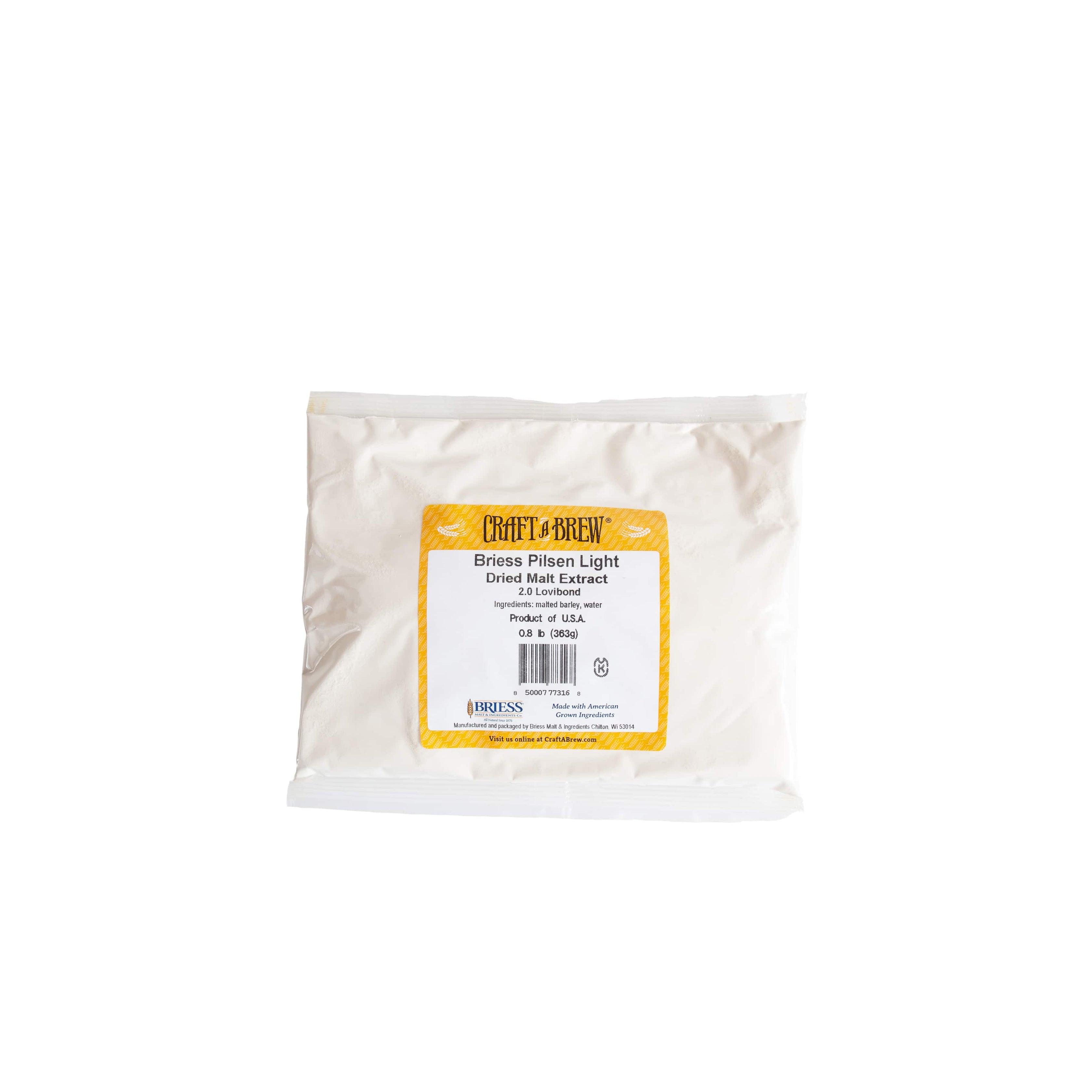 Briess Pilsen Light DME - Dry Malt Extract | Craft a Brew