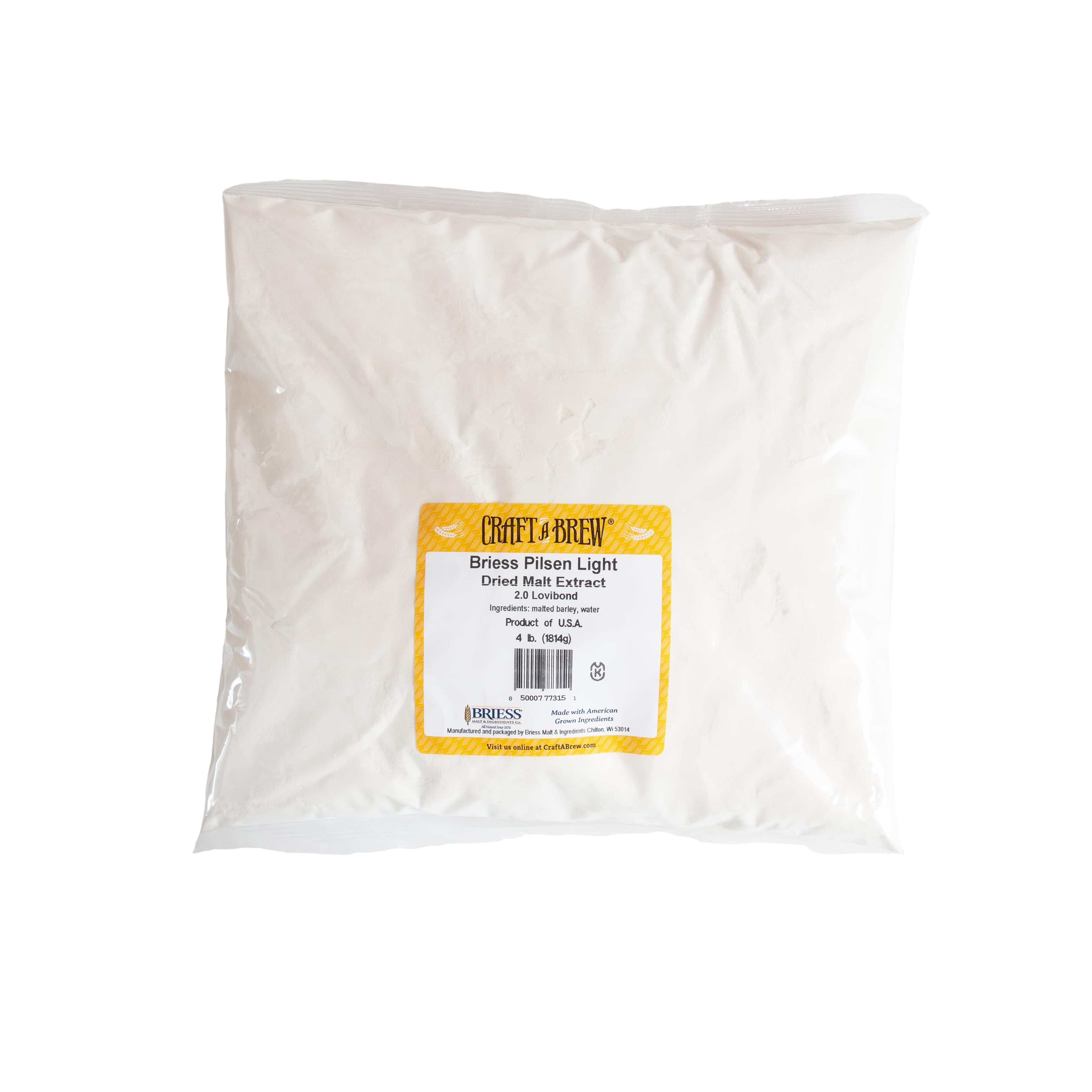 Briess Pilsen Light DME - Dry Malt Extract | Craft a Brew