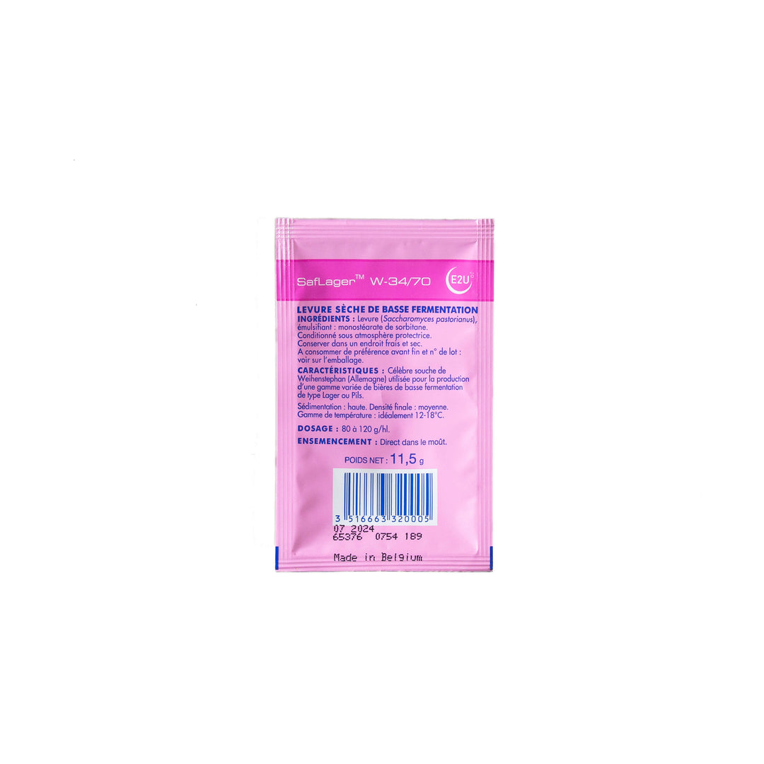 SafLager W-34/70 German Lager Dry Yeast | Craft a Brew