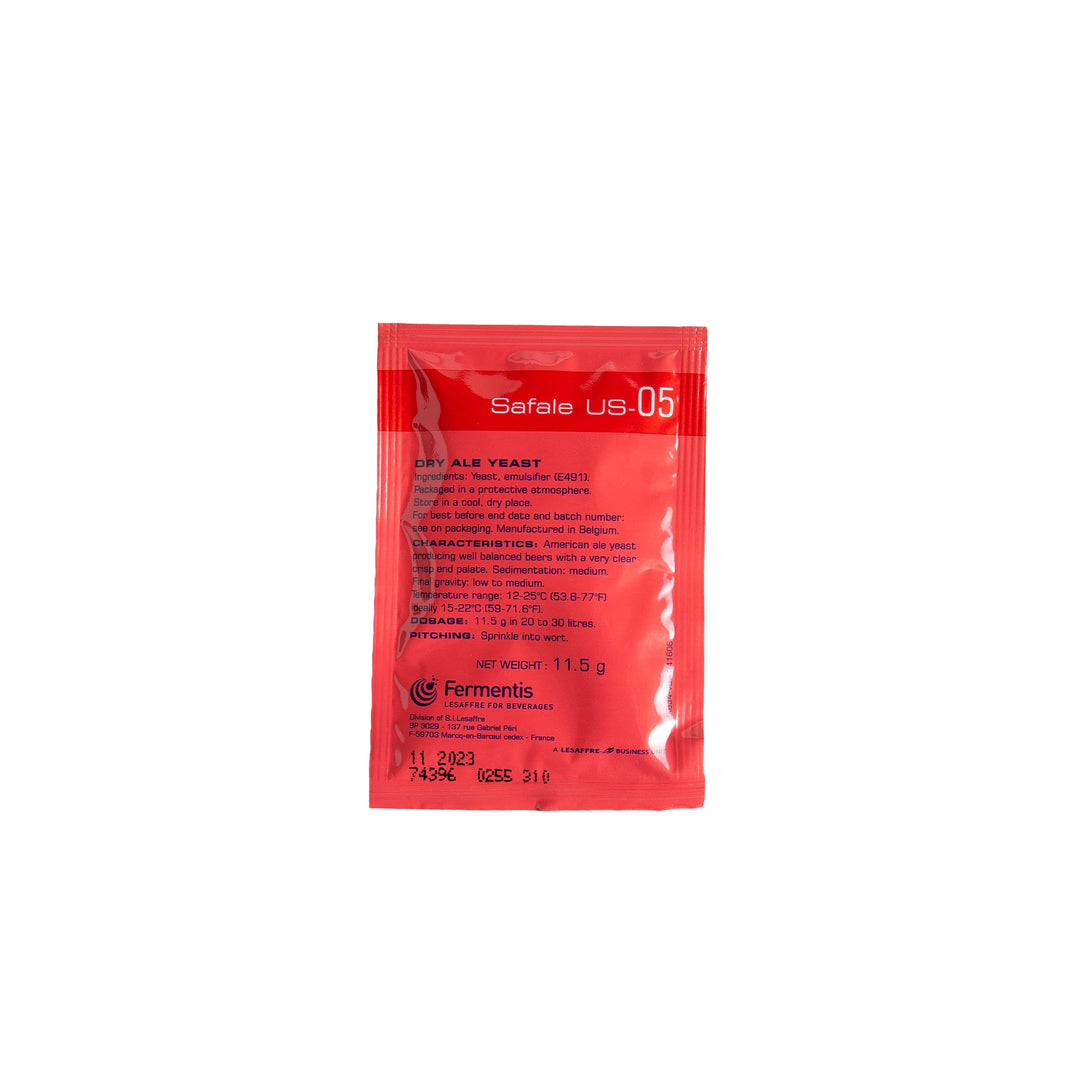 Safale US-05 American Ale Dry Yeast | Craft a Brew