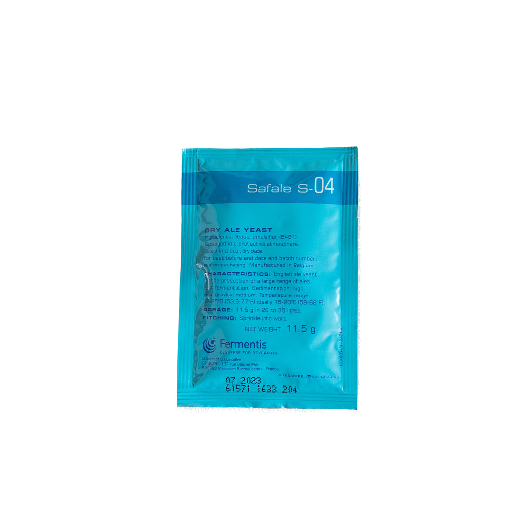 Safale S-04 English Ale Dry Yeast | Craft a Brew