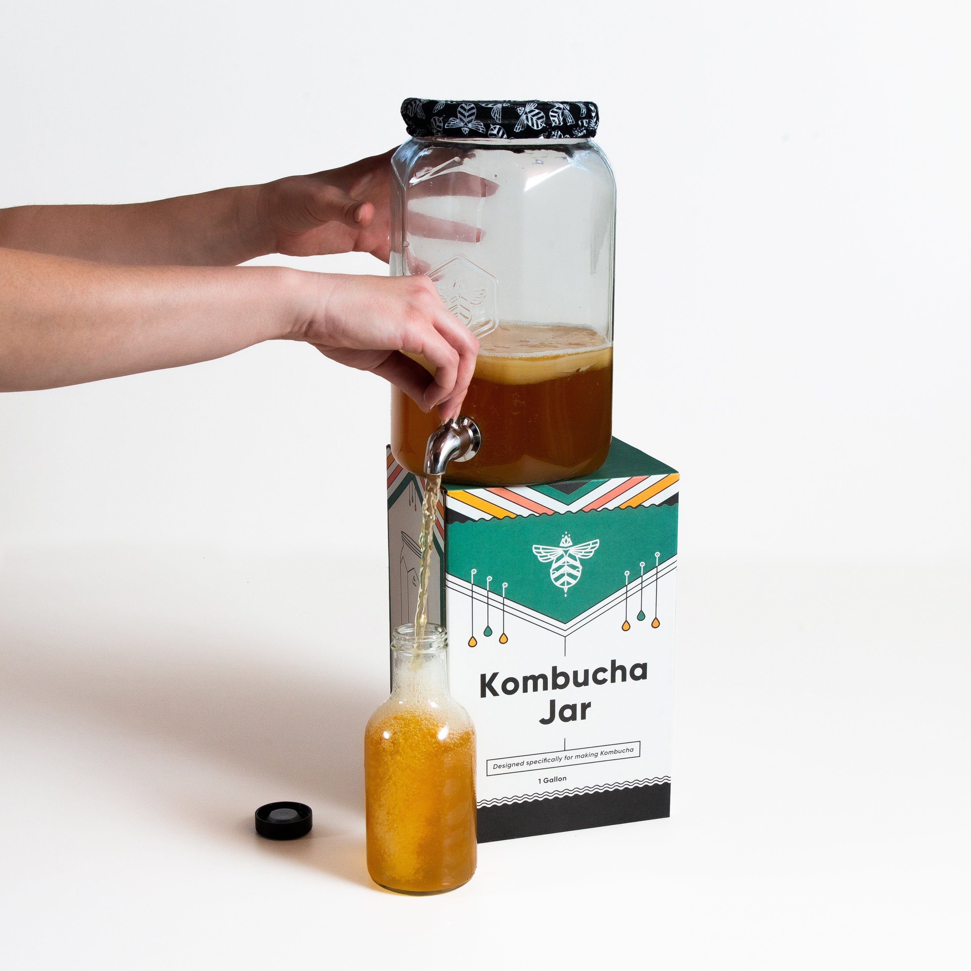 Kombucha Jar with Valve | Craft a Brew