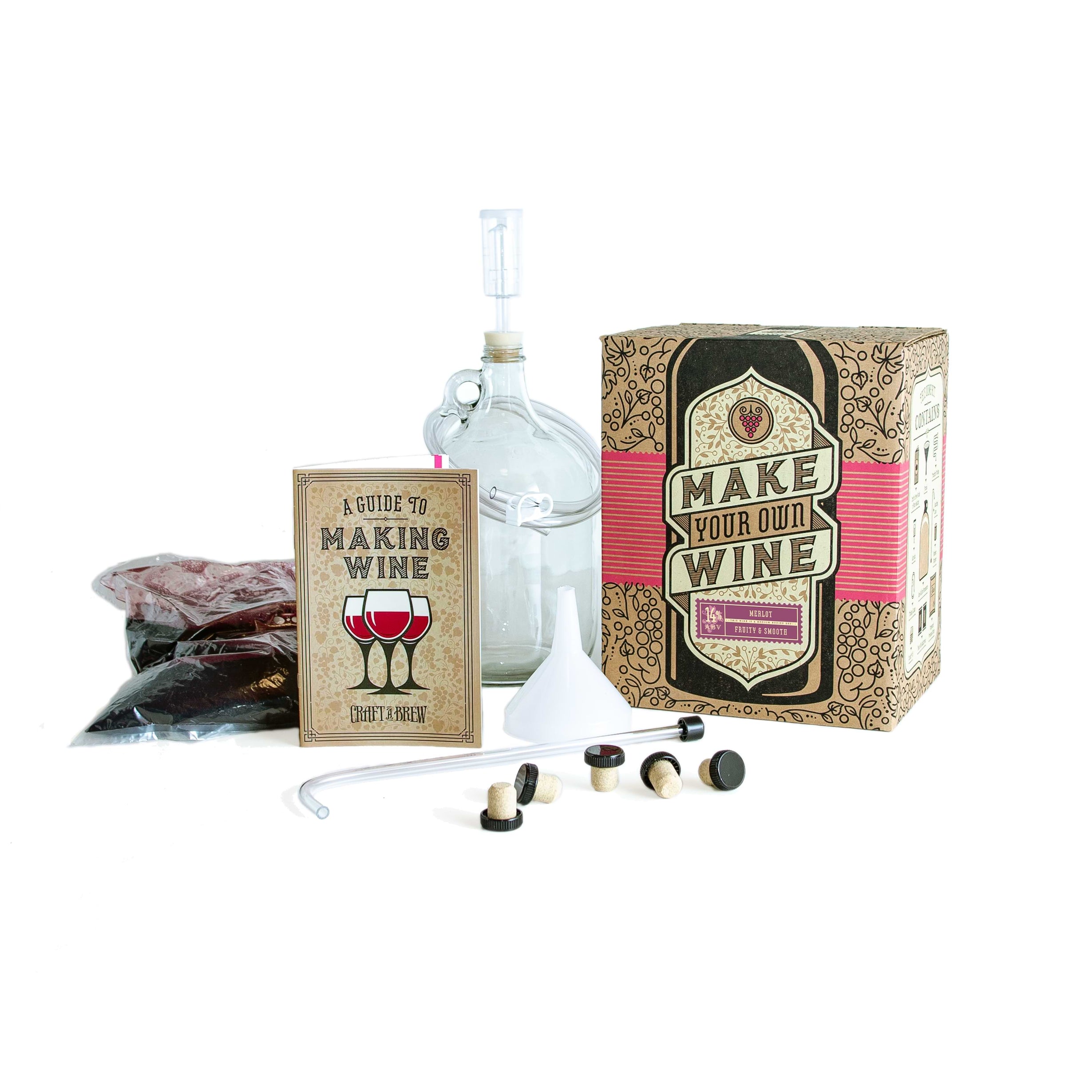 Merlot Wine Kit - Make Merlot Wine | Craft a Brew