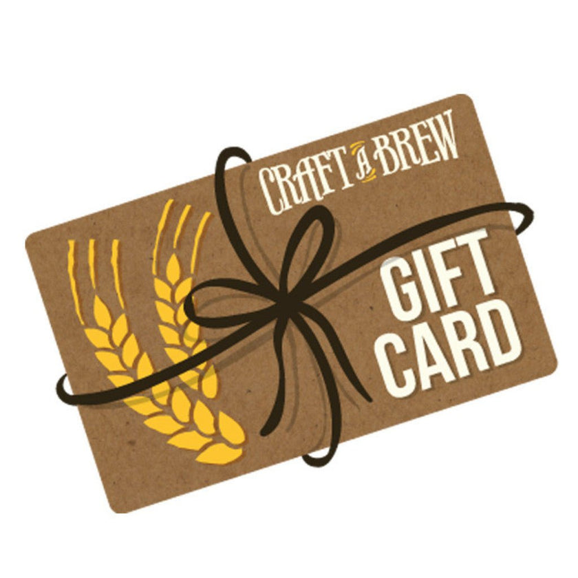 Brewing Gift Card - Beer, Mead, Wine and More | Craft a Brew