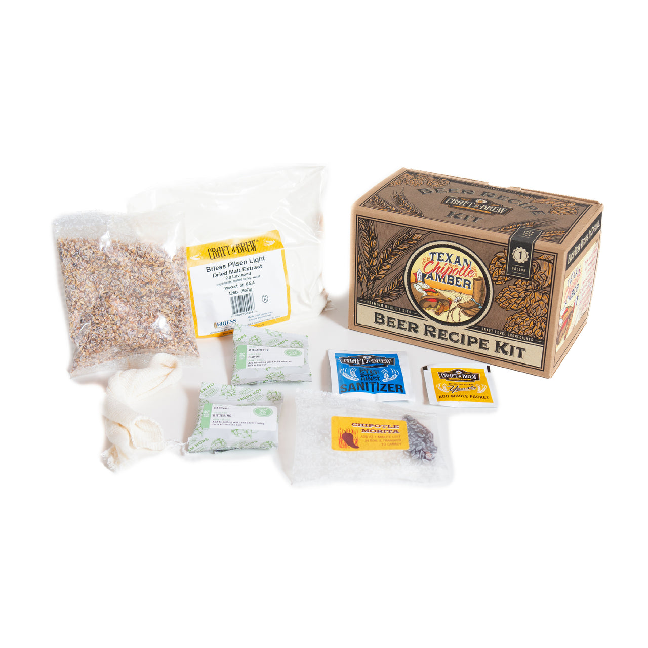 Texan Chipotle Amber Ale Beer Recipe Kit | Craft A Brew